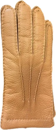 Mario Portolano gants en cuir - Marron