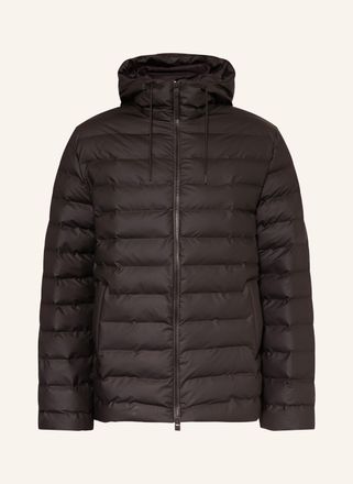 Rains Steppjacke Lohja schwarz