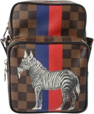 Louis Vuitton unisex, Pre-owned, Brun, Taille: ONE Size Sac bandouli&egrave;re Damier Pre-owned