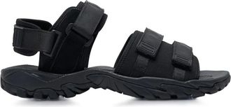 Comme Des Gar&ccedil;ons sandales &agrave; attache scratch - Noir