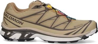Salomon Low-Top Sneaker - Xt6 Gtx Sneakers, In Beige Fabric - Gr. 8_5 - in Beige - f&uuml;r Damen