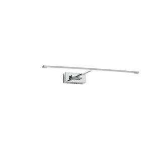 Luce-Ambiente-Design Led Andromeda Wall Lamp in Adjustable Chrome Metal 4w 3000k (Warm Light)