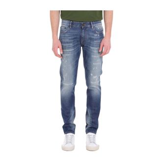 Pantaloni Torino Jeans mit mittlerer W&auml;sche - - Jeans - Herren - Blau - W31