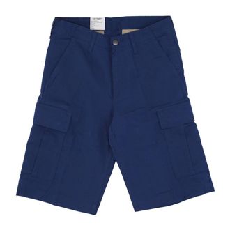 Carhartt Work in Progress Cargo Shorts Elder Rinsed - - Shorts - Herren - Blau - W36
