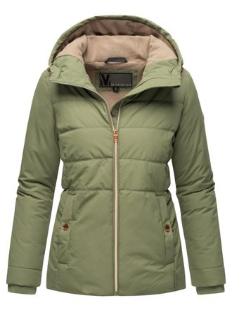 Marikoo Damen Steppjacke mit Fleece-Innenfutter & Kapuze - Alemee