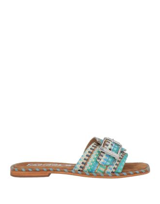 Colors Of California MONOBAND SANDAL IN RAFFIA