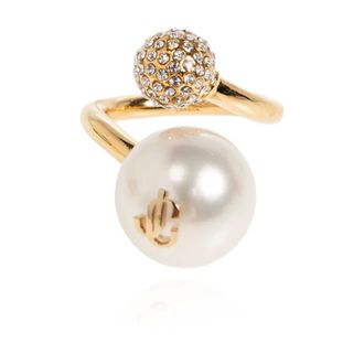 Jimmy Choo London Femme, Accessoires, Jaune, Taille: M Bague Auri