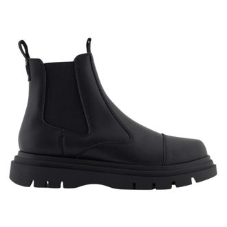 A|X Armani Exchange Homme, Chaussures, Noir, Taille: 39 EU Chelsea Bottines en Cuir