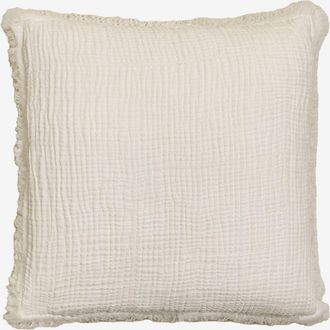 Sklum Quadratisches Kissen aus Baumwollgaze (45 x 45 cm) Jobert