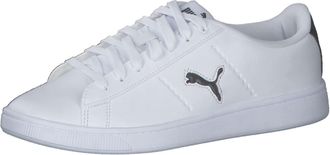 Puma Damen Vikky v2 Cat Sneaker, White Black, 37.5 EU