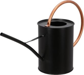 Esschert Design Elegante Gießkanne in Schwarz/Kupfer-Praktisch und Stilvoll für Ihr zuhause 1,6L