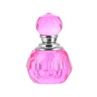 BESPORTBLE JECOMPRIS Kristall Optik Parf&uuml;mflasche Leer Nachf&uuml;llbar Elegante Duftflasche aus K&uuml;nstlichem Kristall Praktisches Aufbewahrungsdekor f&uuml;r &Auml;therische &Ouml;l