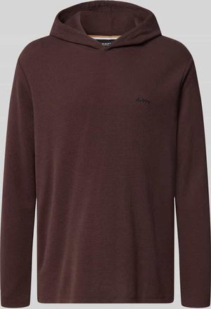 HUGO BOSS Relaxed Fit Sweatshirt aus Baumwoll-Mix Modell Waffle LS