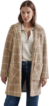 Street One Damen A201981 Mantel in Woll-Optik, Rich Sand, 42