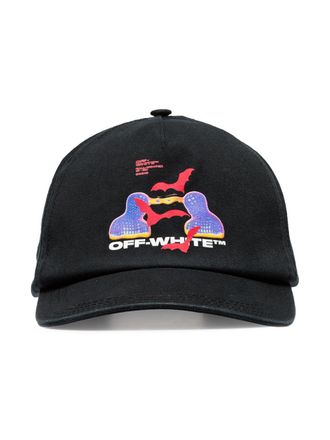 Off-white casquette &agrave; logo - Noir