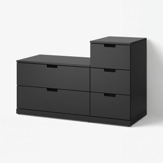 IKEA NORDLI Kommode mit 5 Schubladen