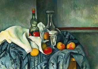 Generic Kunstkarte Paul C&eacute;zanne Die Pfefferminzlik&ouml;rflasche