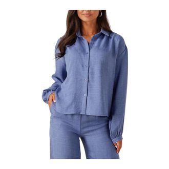 Ydence Ydence, Damen, Blusen & Hemden, Blau, MGr&ouml;&szlig;e