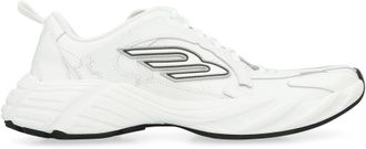 Balenciaga Mens Monday Low-Top Sneakers White Cowhide Trainers