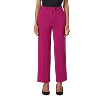 Pinko Weite Fuchsia-Hose - - Trousers - Damen - Lila - M