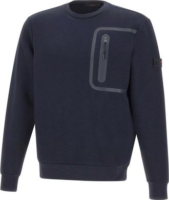 Peuterey Homme, Sweatshirts et sweats &agrave; capuche, Bleu, Taille: L Gorie 03 SweaT-shirt