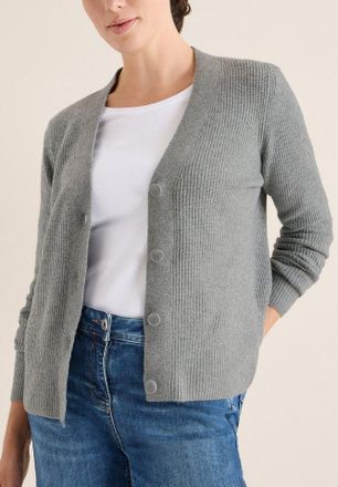 Cecil Cardigan mit Strukturdetail und Knopfleiste