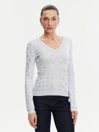 Guess Pullover W5GR07 Z3D60 Blau Regular Fit