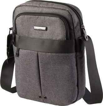 fixbag FB1046164 - Fahrrad-Umh&auml;ngetasche mit Klickfix Adapterplatte f&uuml;rs Fahrrad, Tragetasche mit Tablet PC-Fach, Tasche aus Polyester