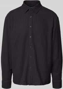 Only & Sons Regular Fit Freizeithemd aus Viskose-Mix mit Leinen-Anteil Modell LATHAM