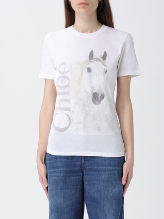 Chlo&eacute; T-Shirt CHLO&Eacute; Damen Farbe Wei&szlig;