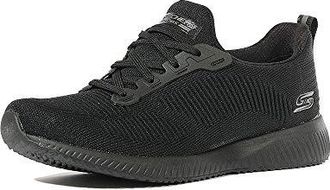 Skechers Women Bobs Squad-Photo Frame Slip on Trainers, Black (Black), 5 UK (38 EU)