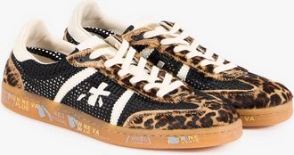 Premiata Baskets Bonnied perfor&eacute;es et l&eacute;opard