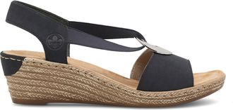 Rieker Sandalen Rieker 624H6-14 Dunkelblau