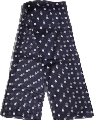 Dolce & Gabbana Homme, Accessoires, Multicolore, Taille: ONE Size Ch&acirc;le &Eacute;charpe en Soie &agrave; Pois