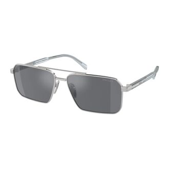 Prada Stilvolle Sonnenbrille in Schwarz - - Accessories - Herren - Grau - 61 MM