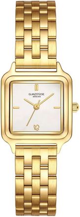 Glanzst&uuml;cke M&uuml;nchen Uhr - Damen Armbanduhr Edelstahl - Gr. unisize - in Gold - f&uuml;r Damen