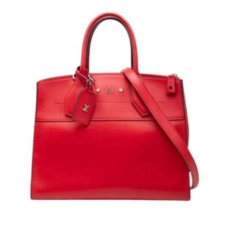 Louis Vuitton Pre-owned City Steamer MM Tote Bag - Femme - Pre-owned - Rouge - Taille: ONE Size