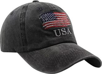 Generic Casquette de baseball taille r&eacute;glable pour course &agrave; pied et activit&eacute;s de plein air, Noir, Taille unique