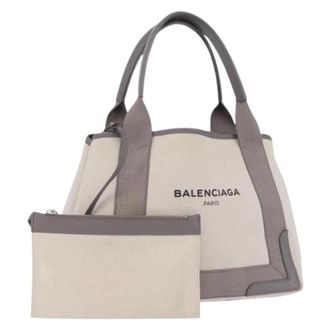 Balenciaga Sac cabas vintage Pre-owned - Femme - Pre-owned - Beige - Taille: ONE Size
