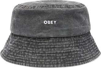 Obey unisex, Accessoires, Gris, Taille: ONE Size Cappello da Pescatore