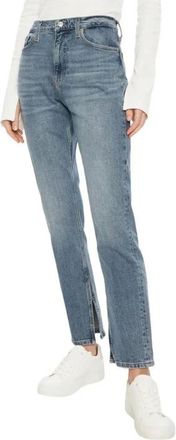 Calvin Klein Jeans Femme, Jeans, Bleu, Taille: W27 L34 Jean Slim Fit en Coton Bleu