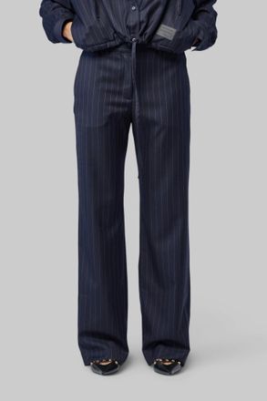 Acne Studios Pinstripe Wool Trousers