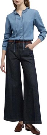 Aspesi Damen, Blusen & Hemden, Blau, XLGr&ouml;&szlig;e