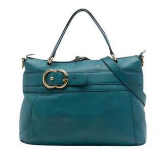 Gucci Pre-owned Ride Satchel - Femme - Pre-owned - Bleu - Taille: ONE Size