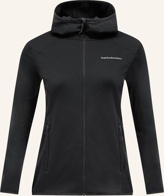 Peak Performance Midlayer-Jacke Light schwarz