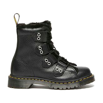 Dr. Martens Klassische Lederstiefel f&uuml;r M&auml;nner und Frauen - - Shoes - Damen - Schwarzk - 37 EU