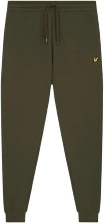 Lyle & Scott Homme, Pantalons, Vert, Taille: L Pantalon de surv&ecirc;tement ajust&eacute; et &eacute;l&eacute;gant