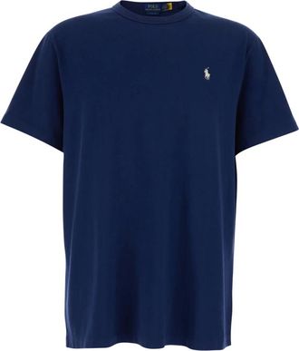 Polo Ralph Lauren Homme, Tops, Bleu, Taille: M Classic Fit Cotton T-Shirt