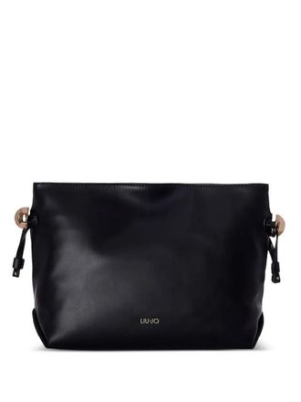 Liu Jo Hobo Bags - Black Handbag With Gold-Tone Accents - Gr. unisize - in Schwarz - f&uuml;r Damen
