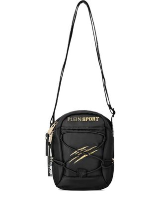 Plein Sport sac &agrave; bandouli&egrave;re &agrave; logo - Noir